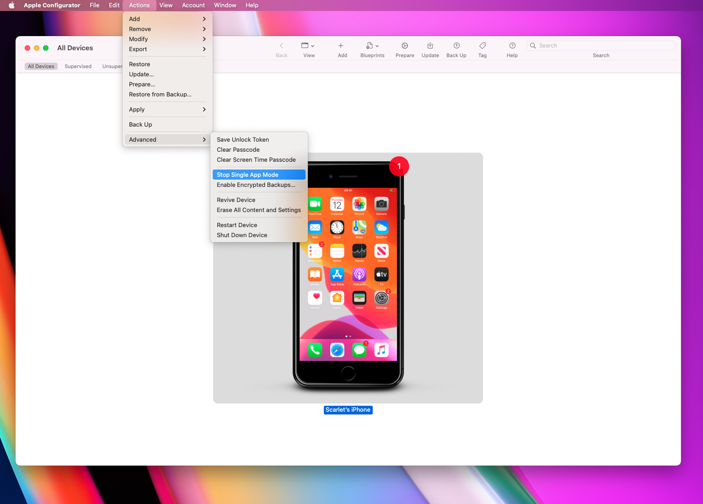 How to use Single App mode with Camo on iOS