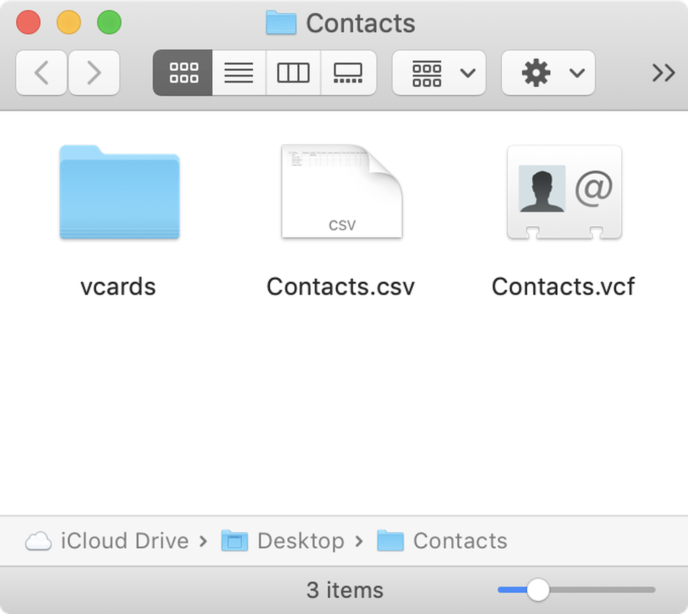 How to export and transfer iPhone contacts