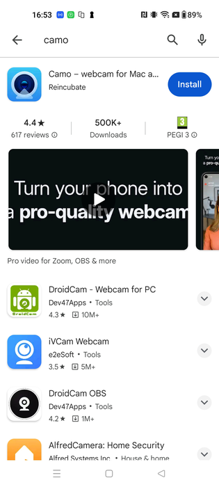 How to use your Android as a webcam