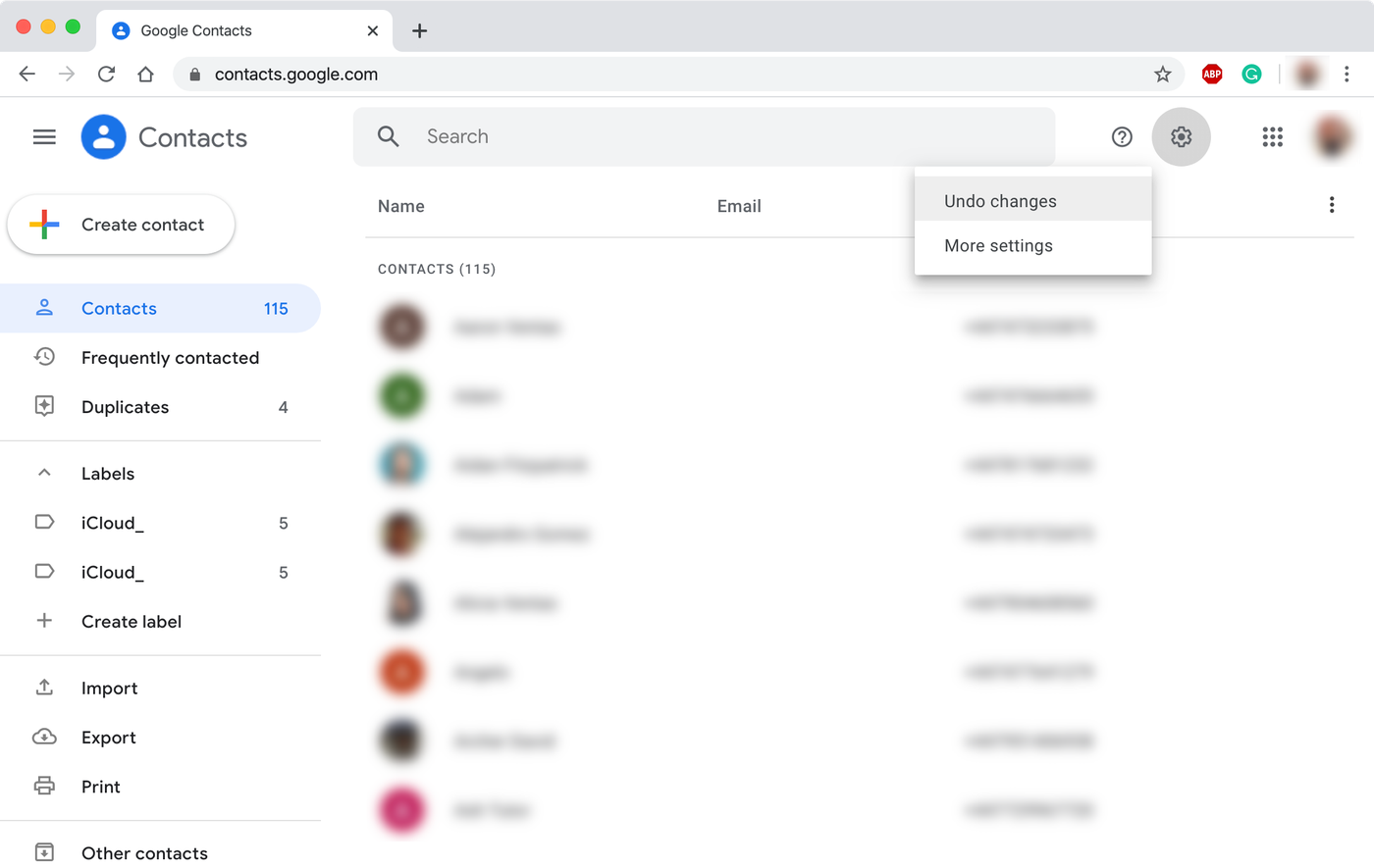 How to export and transfer iPhone contacts