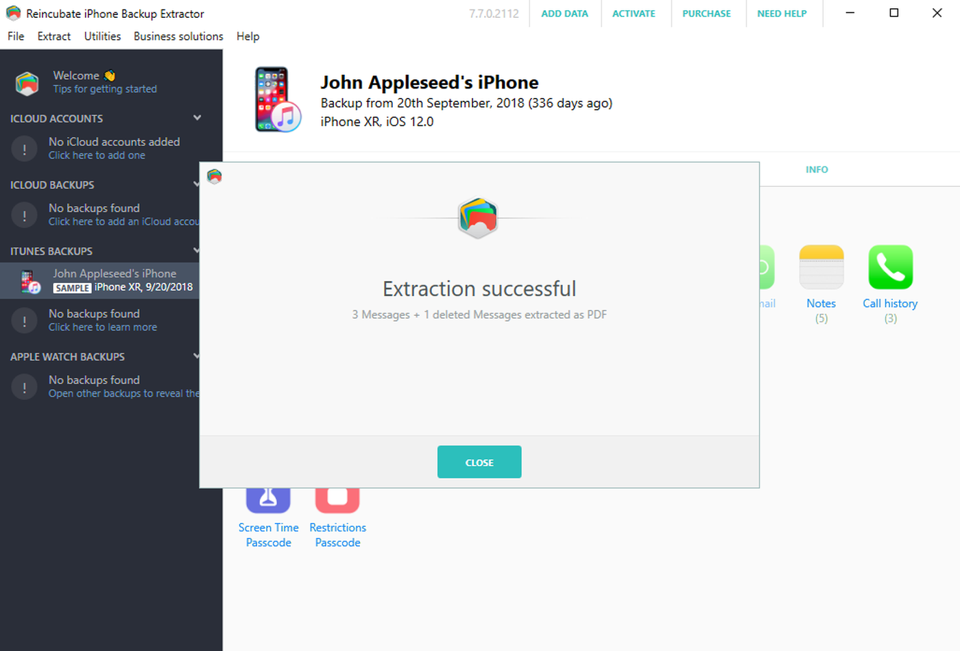 How to fix a corrupt iPhone backup and restore its data
